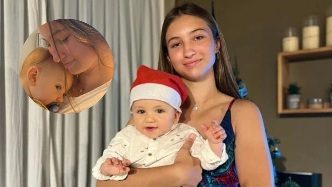 Fabián Cubero compartió el reencuentro de Indiana Cubero con su hermano ...