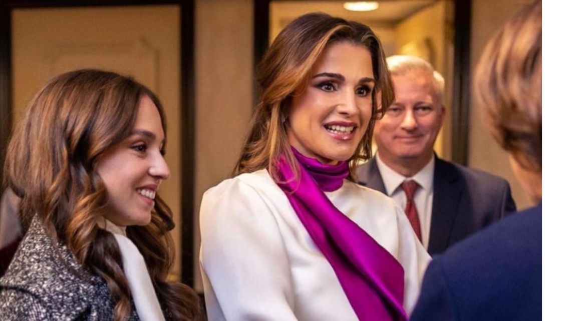 Rania de Jordania vuelve a deslumbrar durante su visita a Washington ...