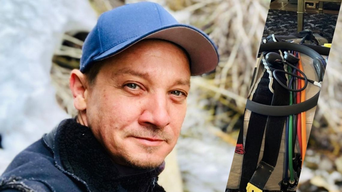 Jeremy Renner mostró una parte de su kit de rehabilitación | Caras