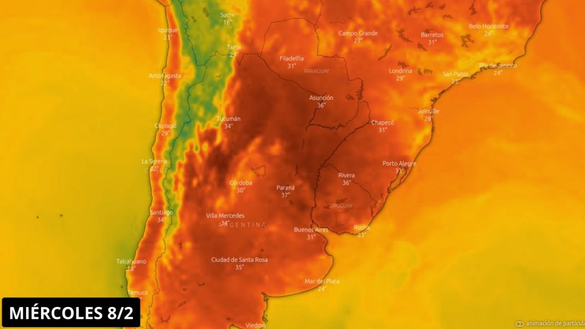El país al rojo vivo: sigue la alerta por el calor extremo y ...