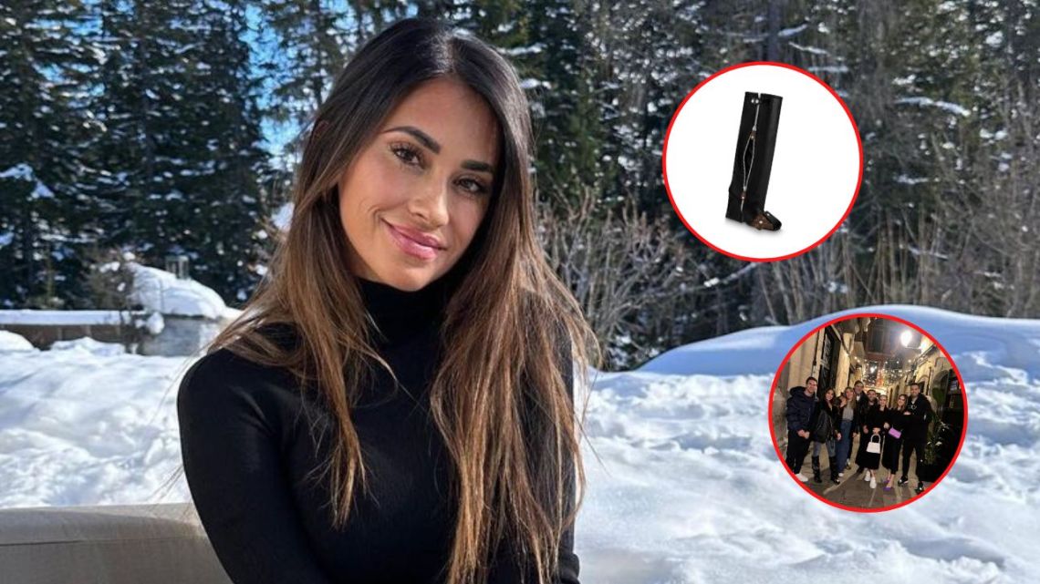 Antonela Roccuzzo lució las botas de caña alta que serán tendencia este invierno | Caras