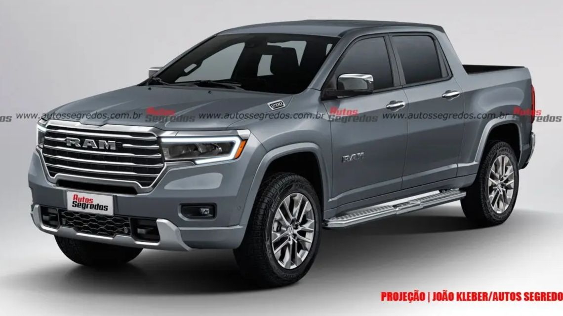 La futura pick-up mediana de RAM tendrá nombre exclusivo y nuevo motor ...