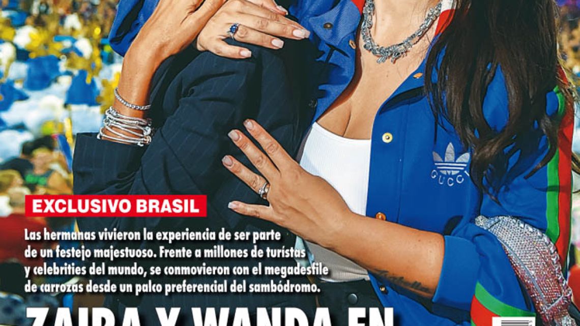 Zaira y Wanda Nara en el Carnaval de Río de Janeiro | Caras