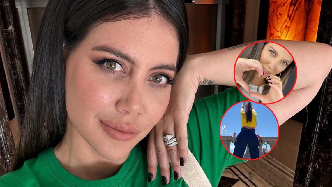 Wanda Nara demostró su talento para el baile en sus videos de Tik Tok ...