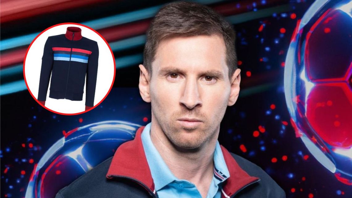 Lionel Messi es tendencia por su campera Chándal Winning Streak: "Los ...