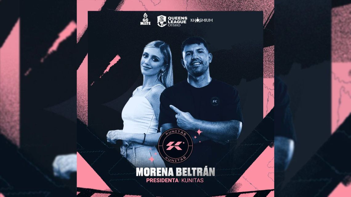 Queens League: Morena Beltrán presidirá al equipo del “Kun” Agüero | 442