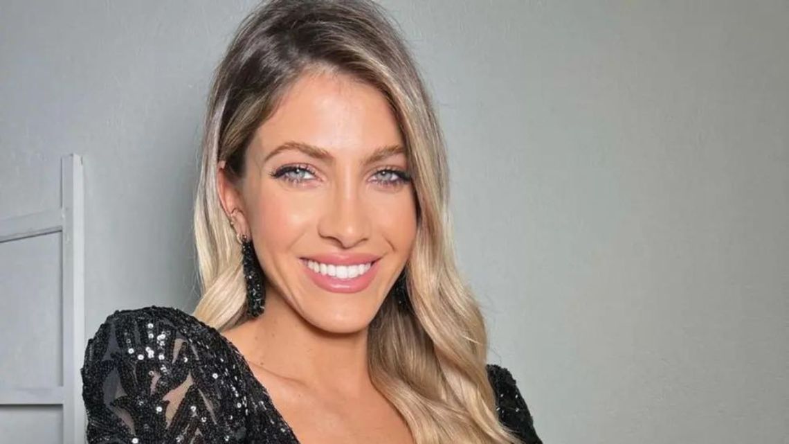 Cande Ruggeri se rompió un diente en su casa por la noche y terminó en ...