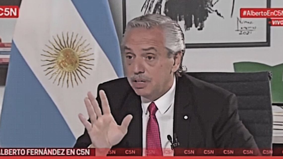 Alberto Fernández: "Mi aspiración no es ser reelecto, es que el Frente ...
