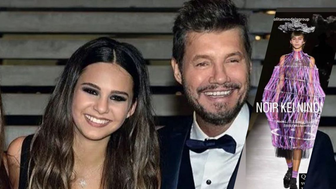 Juanita Tinelli Debutó En El Fashion Week De París Y Marcelo Compartió