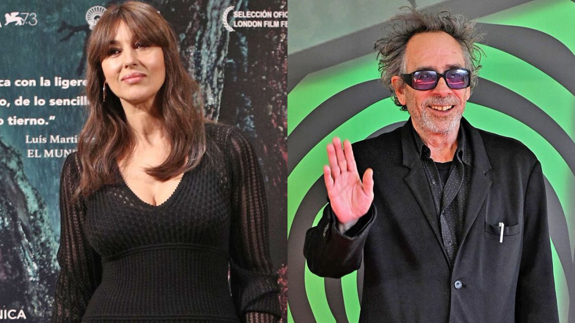 Tim Burton y Monica Bellucci apuestan a una relación discreta | Perfil