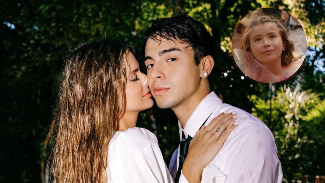 Rufina Cabré Suárez actuó en el video Rusherking y la China Suárez | Caras