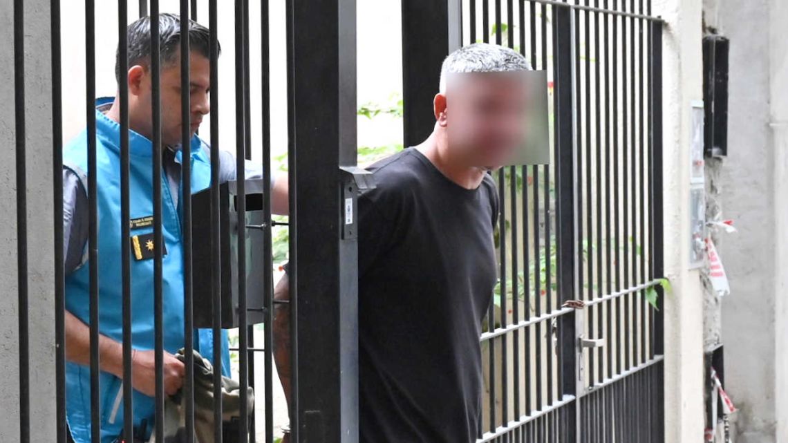 Marcelo Corazza fue trasladado al juzgado para declarar: "Soy inocente ...