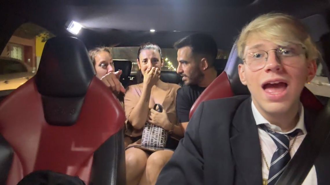 Brunenger: de streamer a chofer de Uber y a regalar lo recaudado | Caras