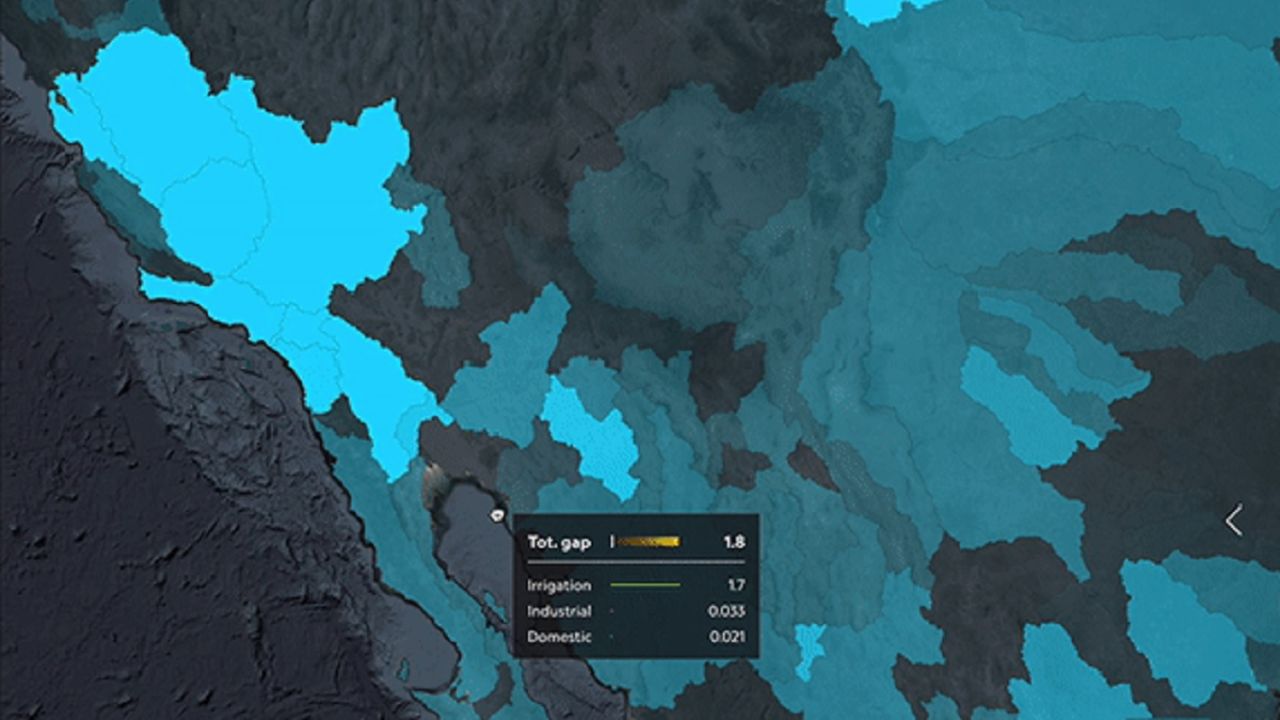 Así es el mapa mundial del agua elaborado por National Geographic ...