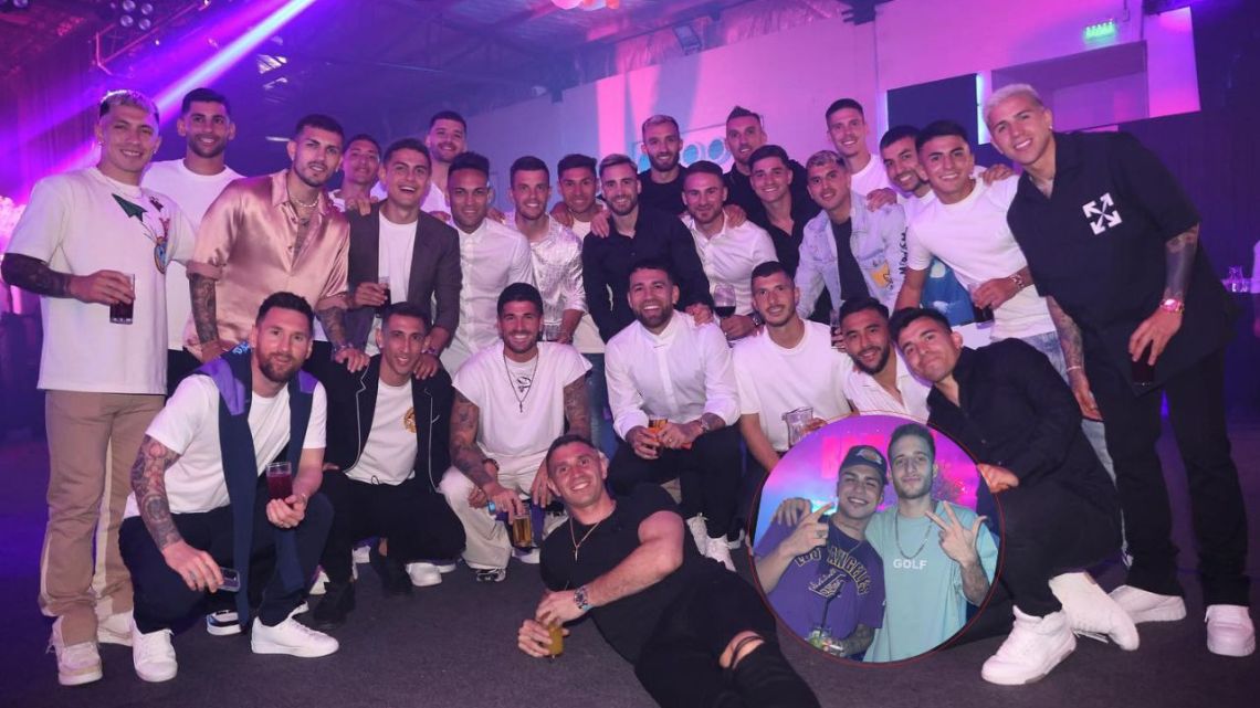 Selección nacional: así fue la mega fiesta con shows de Wos y La T y la ...