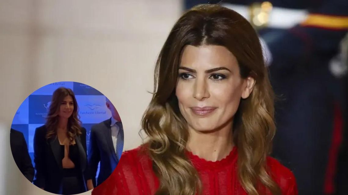 Juliana Awada sorprendió con un sensual look total black para acompañar ...