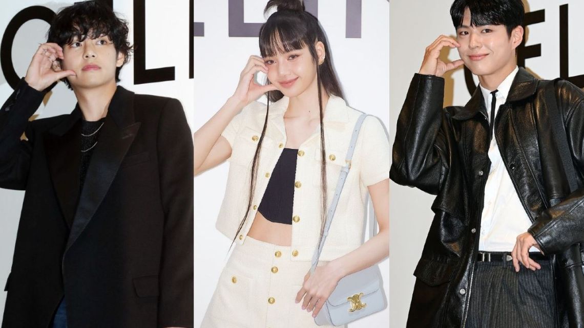 Lisa de BLACKPINK, V de BTS y Park Bo Gum deslumbraron en un evento y ...