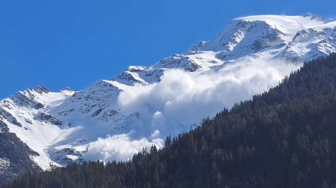 White death: the video of the terrible avalanche of this Easter Sunday ...