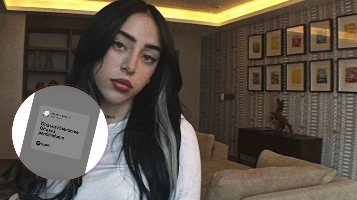 El post de Nicki Nicole tras su separación con Trueno: "Otra vez hiriéndome" | Caras