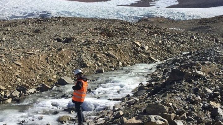Por el cambio climático, las aguas de deshielo se están volviendo cada ...