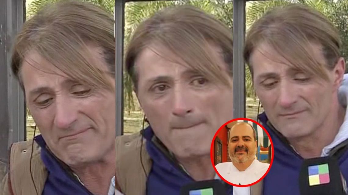 Daniel Gómez Rinaldi rompió en llanto en un móvil de Intrusos al hablar ...