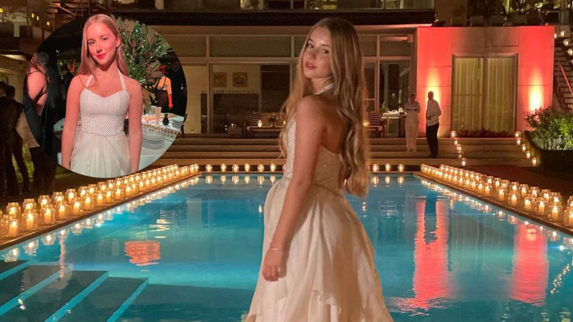 Taína Gravier lució como toda una princesa en su tan esperada fiesta de ...