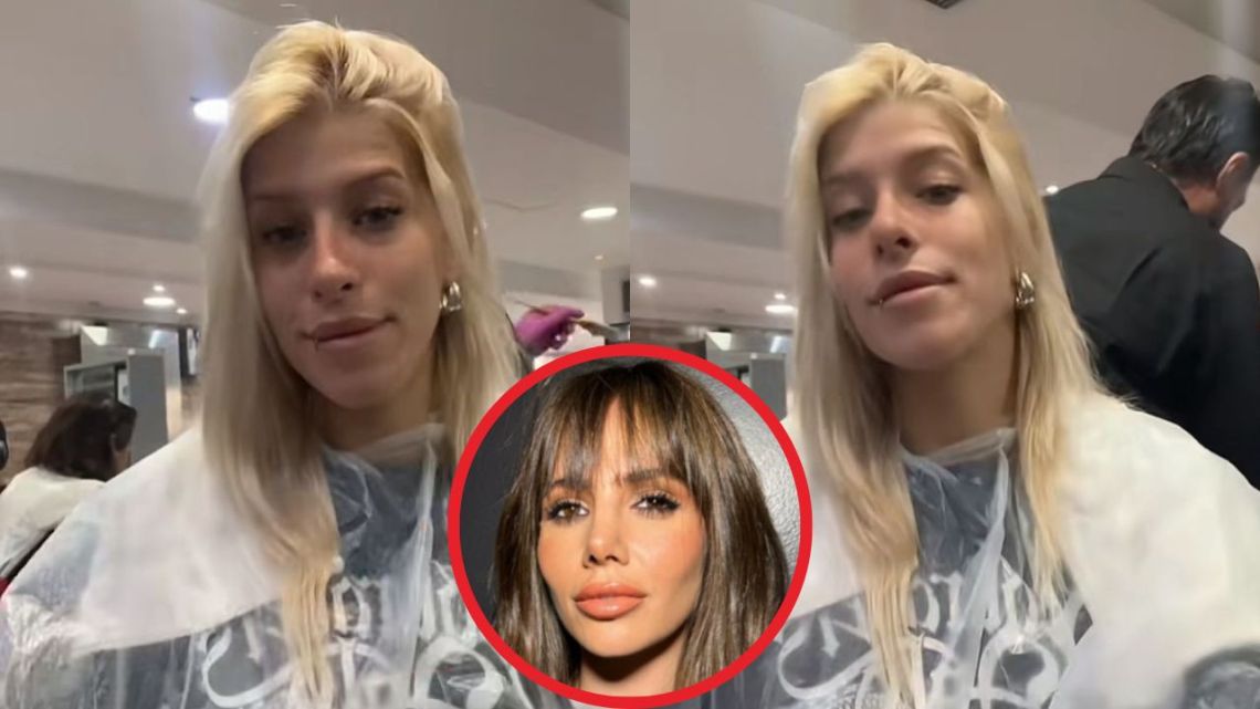 Camila Lattanzio cambió de look, quedó igual a Romina Uhrig y en la red ...