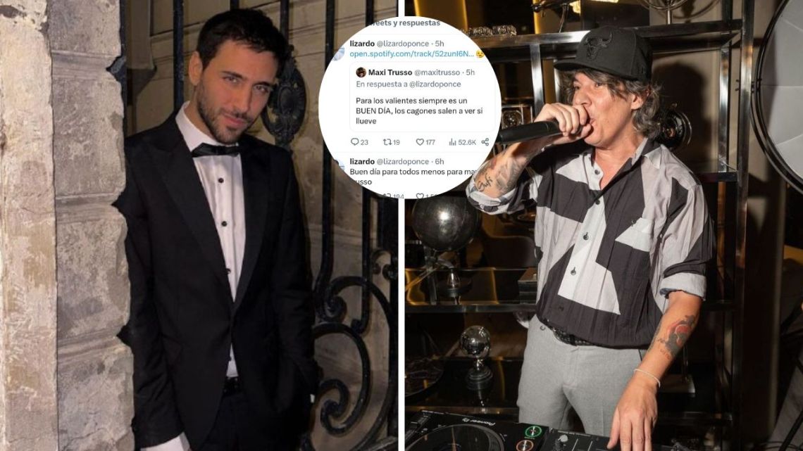 Maxi Trusso y Lizardo Ponce se cruzaron: "Para los valientes siempre es ...