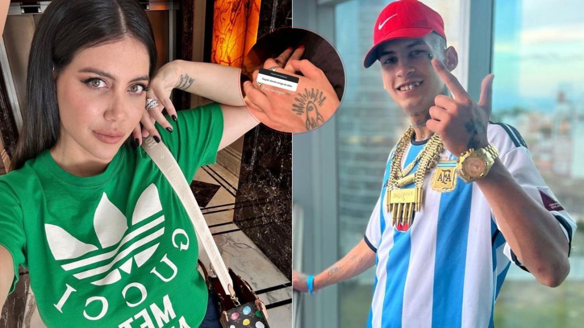 Wanda Nara Compartió Una Foto Con L Gante Y Alimentó Los Rumores De