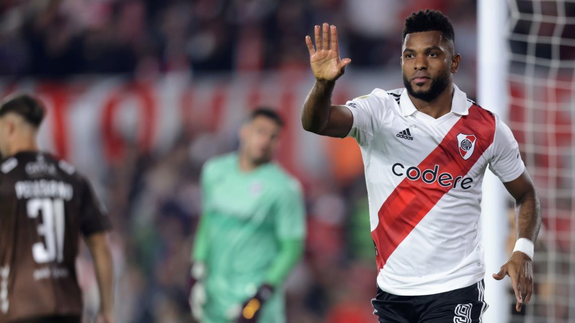 La alegría de Borja tras volver a convertir en el Monumental: "Lo ...