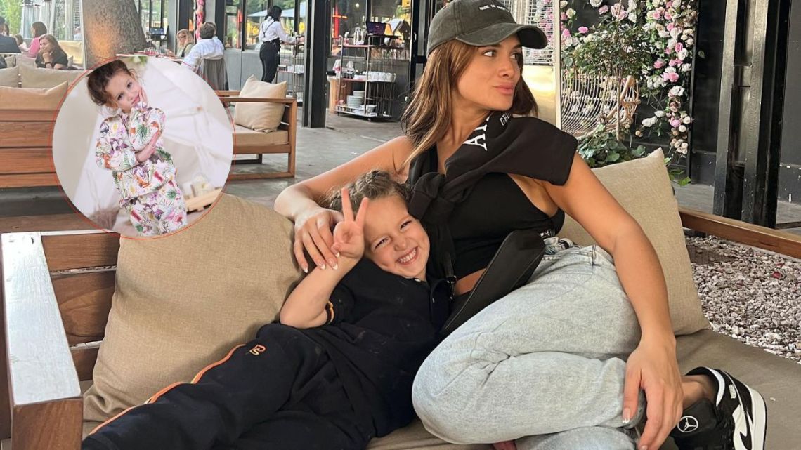 Francesca, la hija de Cami Homs y Rodrigo De Paul debutó como modelo ...