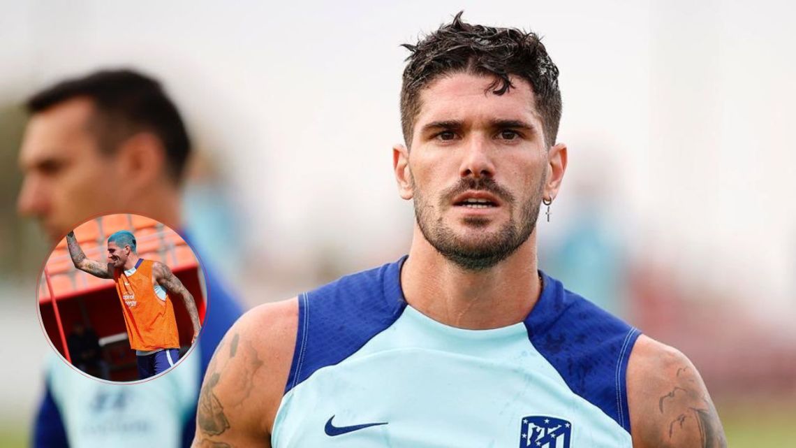 Rodrigo De Paul se hizo un sorprendente cambio de look inspirado en ...