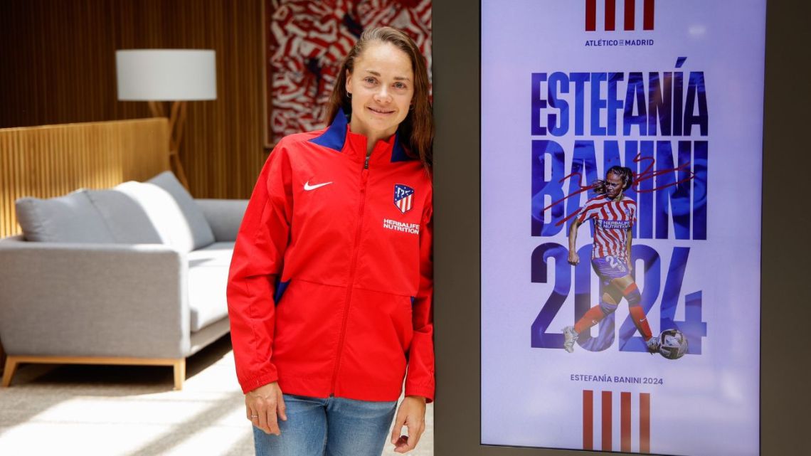 El Atlético Madrid no suelta a Estefanía Banini y le renovó su contrato ...