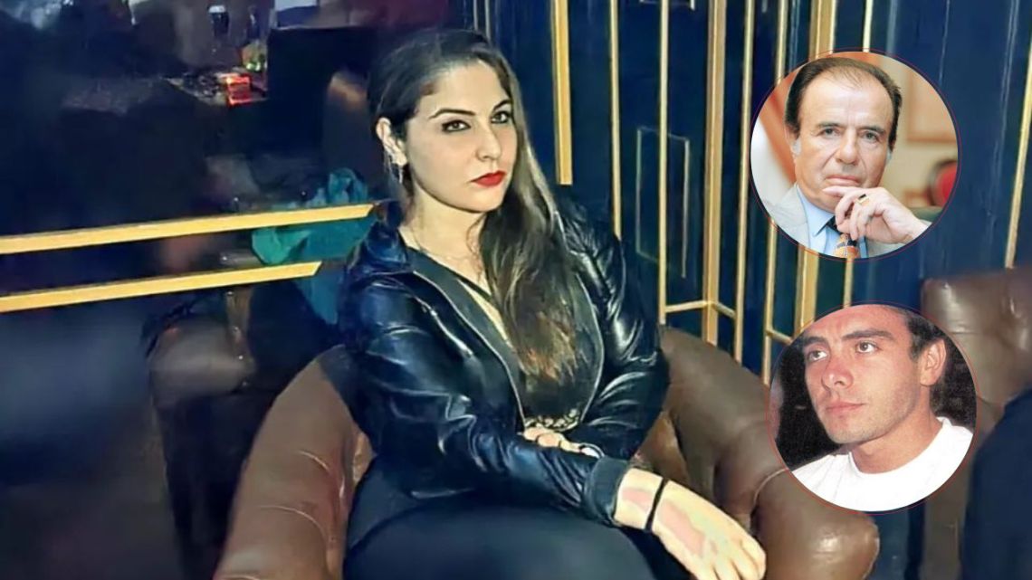 La experiencia paranormal que vivió Antonella Menem en la tumba de su padre y de Carlos Menem ...