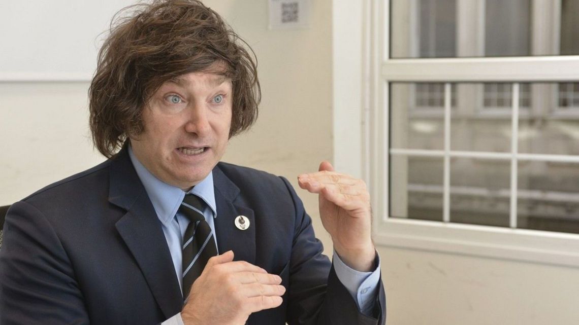 Javier Milei: "Si entramos en la segunda vuelta, ganamos" | Perfil