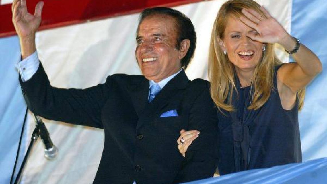 Flechazo, poder y un vergonzoso final: la historia de amor de Carlos Menem y Cecilia Bolocco | Caras