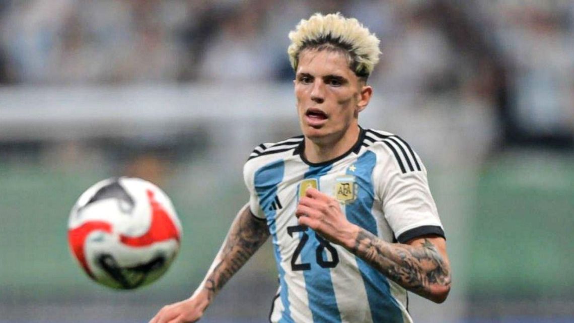 Alejandro Garnacho Debutó En La Selección Argentina Y Quedó Blindado