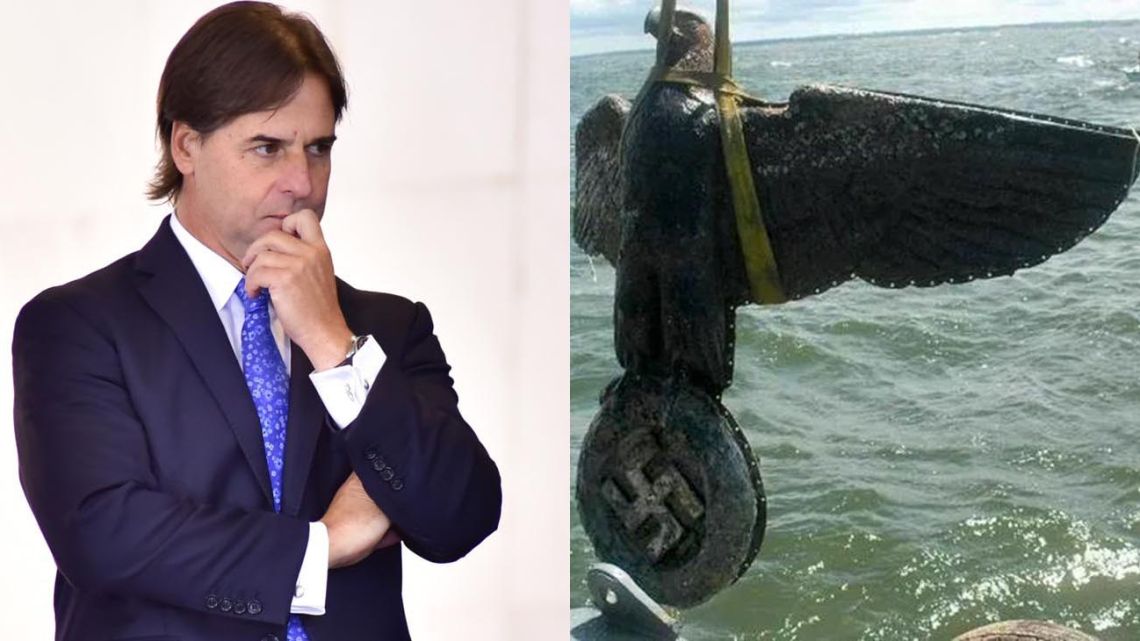 Lacalle Pou anunció que transformará el águila nazi del Graf Spee en ...
