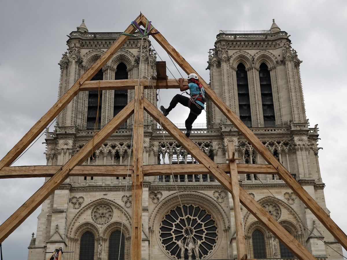 Notre Dame: avanza el trabajo de restauración con vistas a la ...