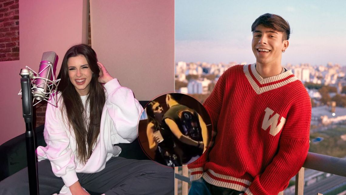 Rusherking y Mar Lucas se mostraron muy cerca a la salida de una fiesta ...