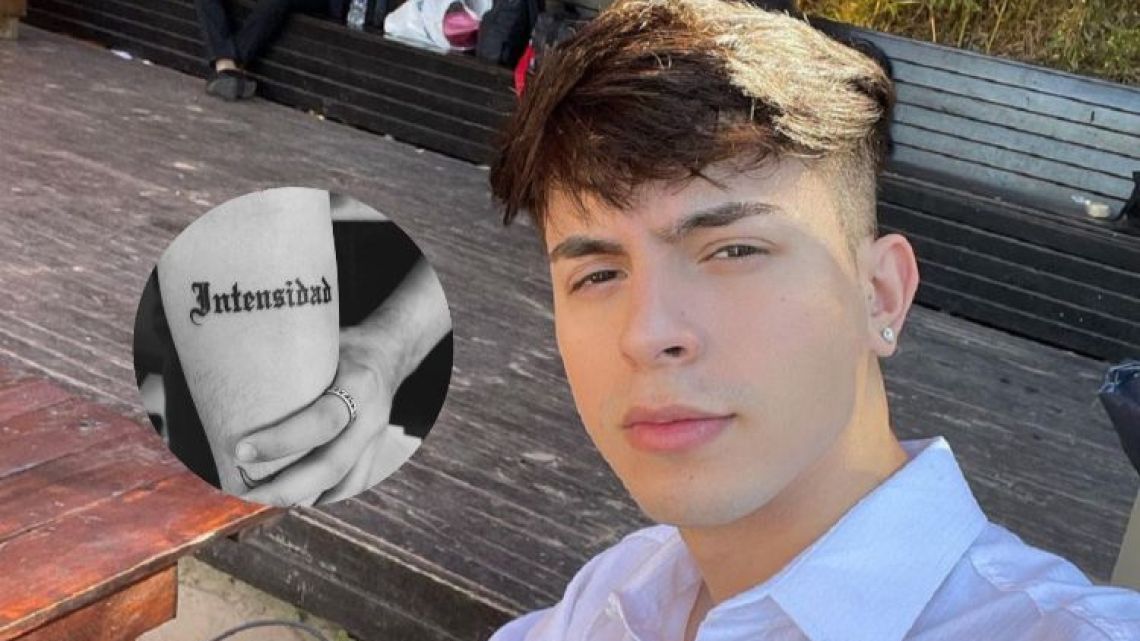 El nuevo tatuaje de Rusherking en referencia a su último tema y a los ...