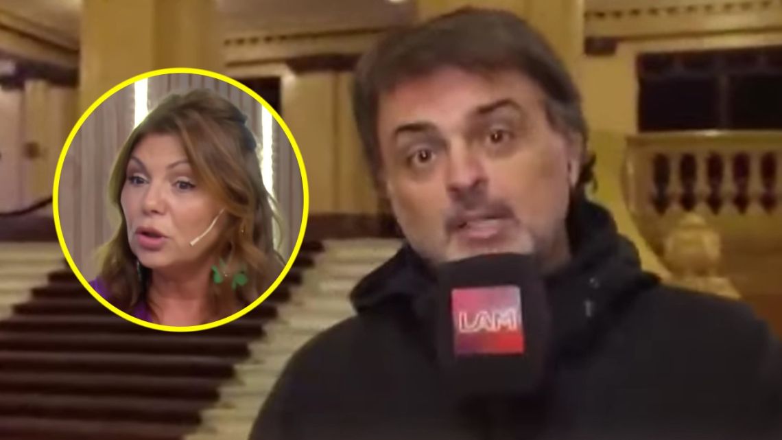Santiago Sposato se disculpó en Mariel Di Lenarda en pleno vivo de ...