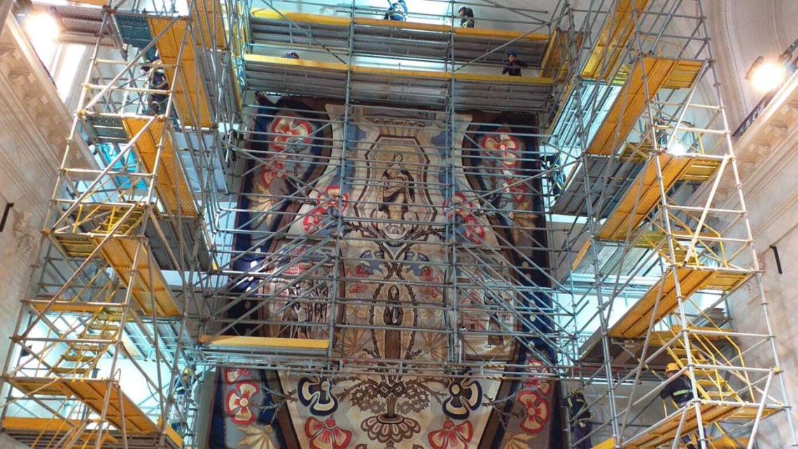 La historia del tapiz más grande de Latinoamérica: se encuentra en San ...