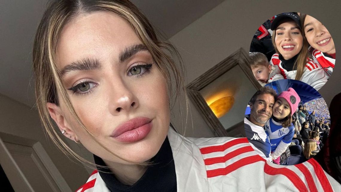 La China Suárez fue con sus tres hijos al estadio Monumental: “River ...