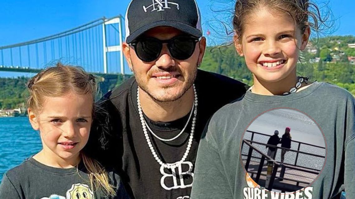 Mauro Icardi compartió un tierno video de Isabella y Francesca en su ...
