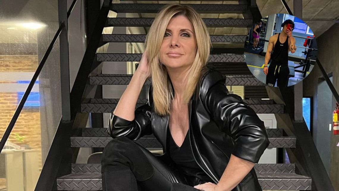 Modelo y entrenador, así es Tomás Burlet, el hijo de Débora Plager que ...