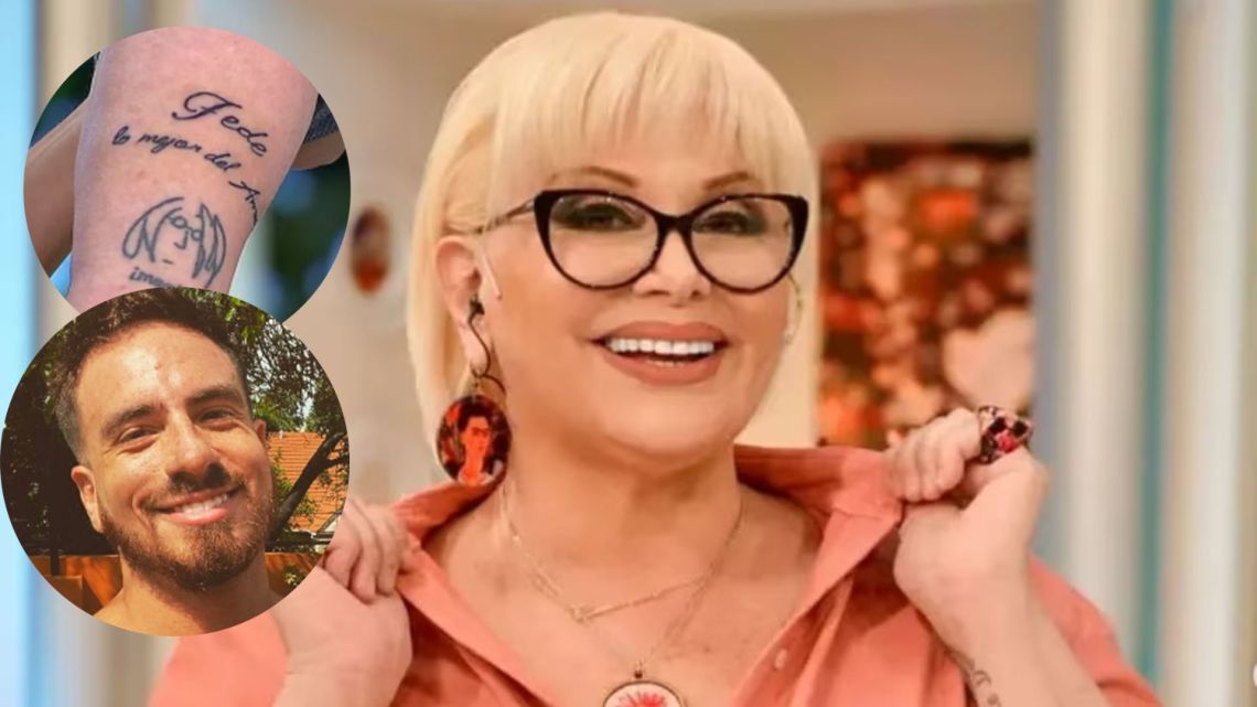 El nuevo tatuaje de Carmen Barbieri que se hizo en honor a Fede Bal en ...