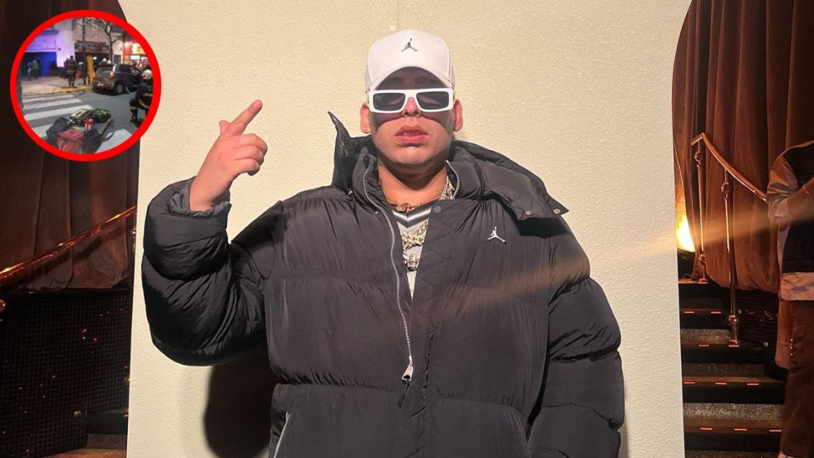 El cantante Kaleb Di Masi chocó dos veces y fue detenido cuando intentó ...