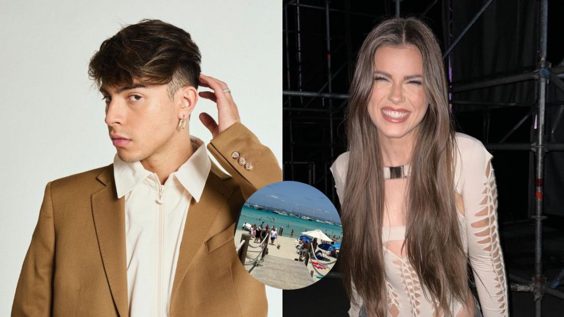 Rusherking y Mar Lucas estarían juntos en la playa | Caras