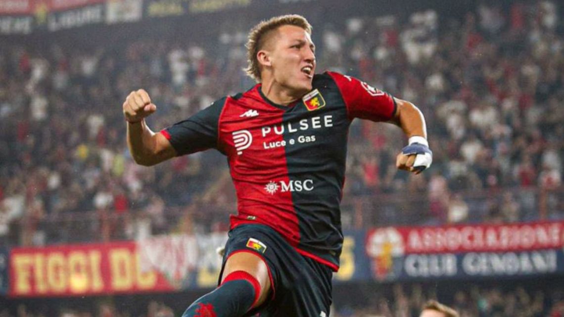 Genoa ganó y Mateo Retegui anotó un doblete en su debut | 442